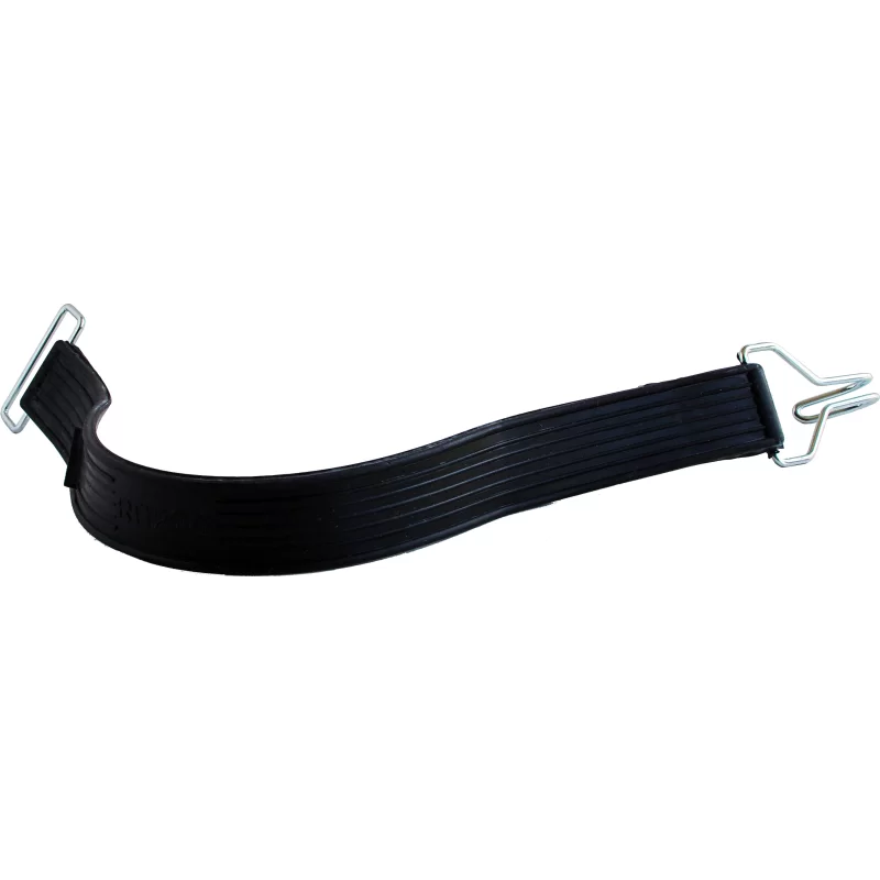 Spanngurt für Tranportboxen 47cm med 1 Haken und Lasche.