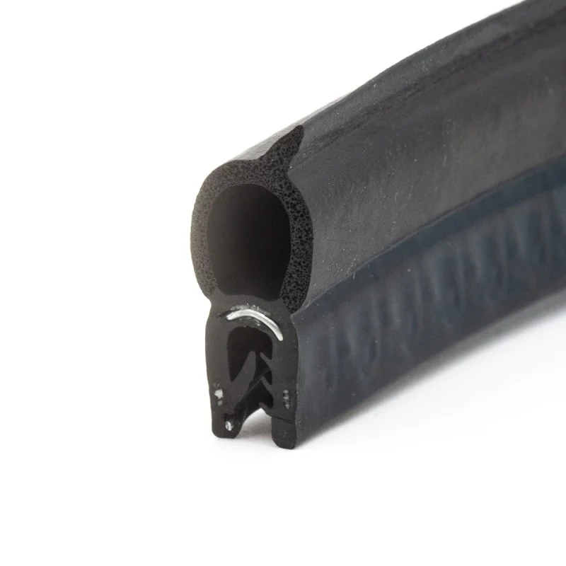 2-4mm Kantenschutzprofil PVC m. oben Dichtung